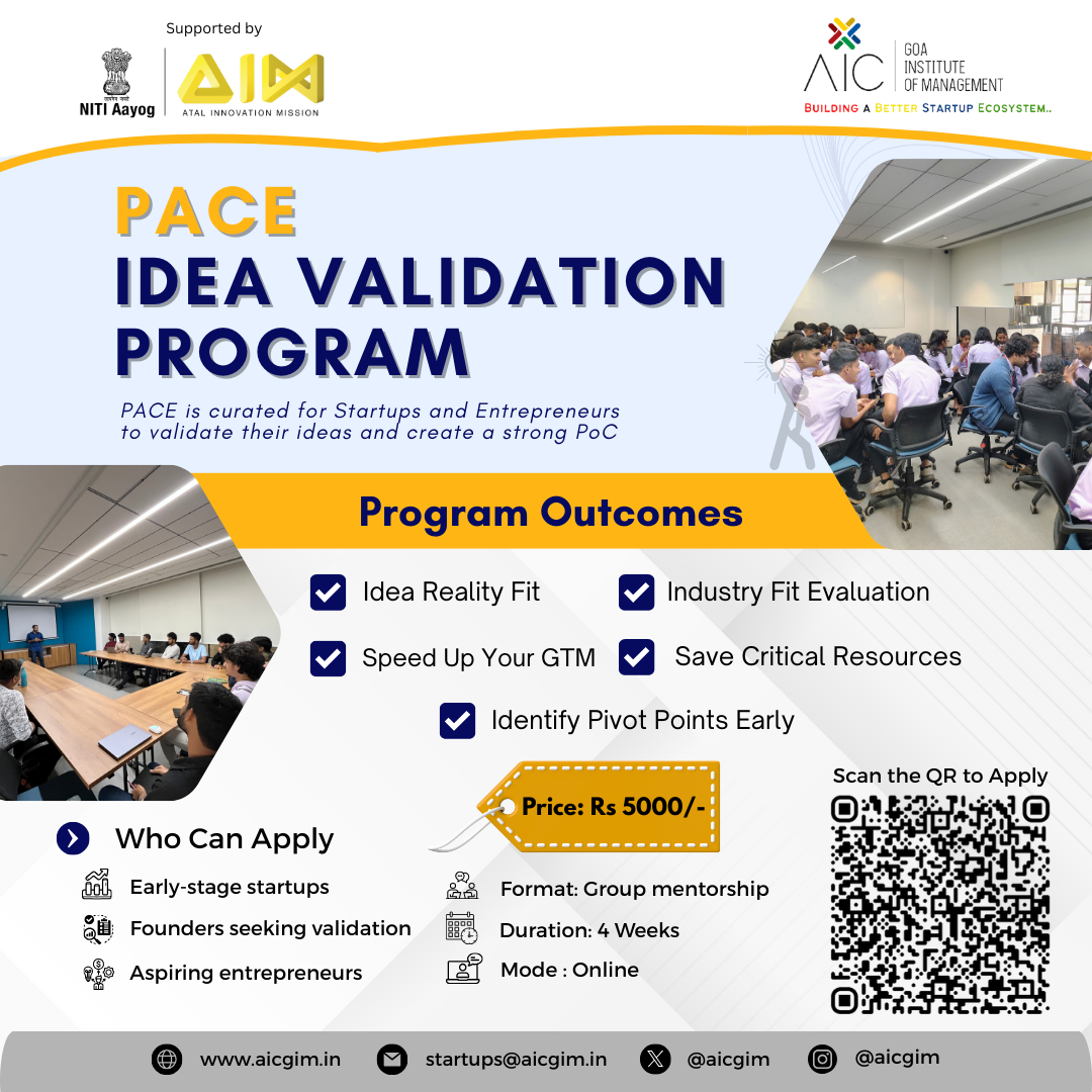 PACE Idea Validation Program - AIC GIM